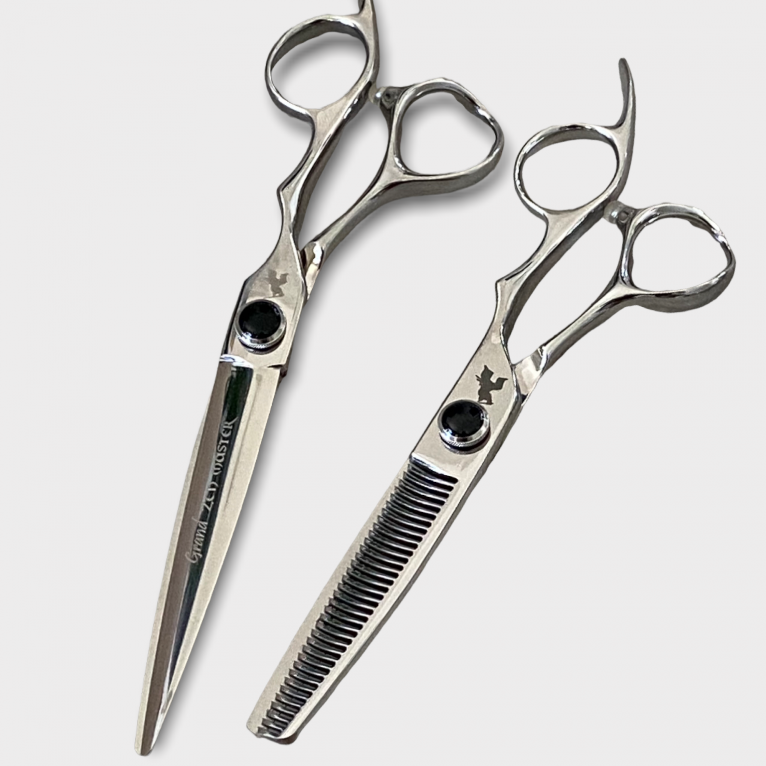 Cosmo/Barber Student Three Scissor Kit – Blue Titanium Coated – Zen ...